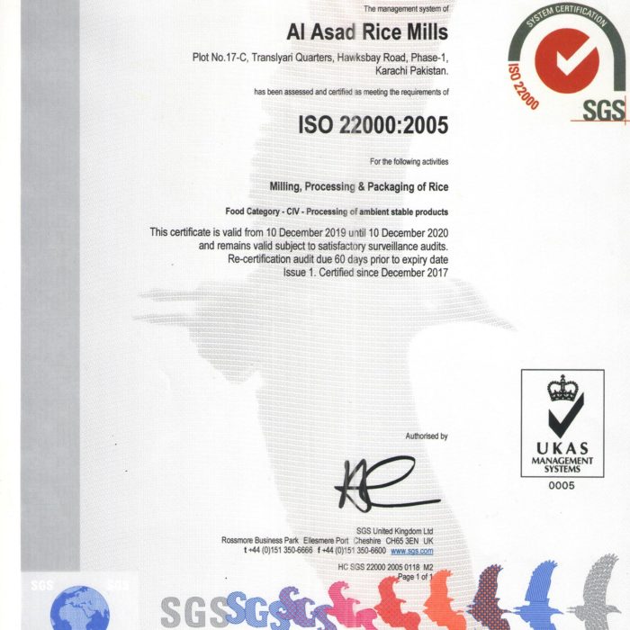 Company Profile – Al Asad Rice Mills